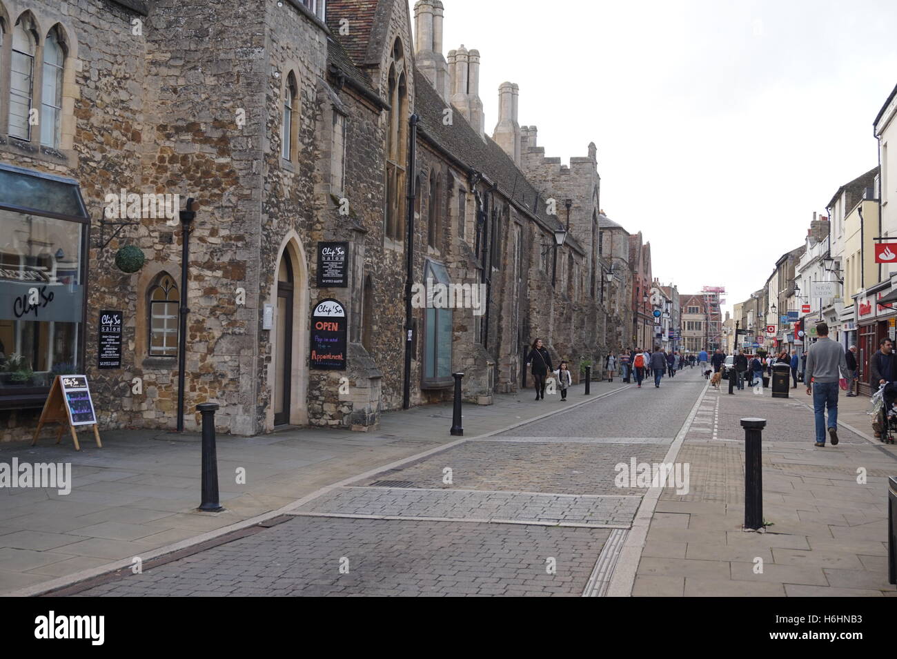Ely High Street, Cambridgeshire, England Stock Photo - Alamy