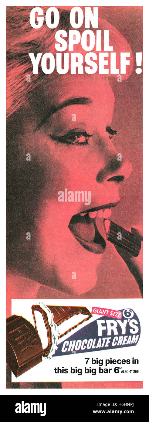 Magazine Advert Chocolate High Resolution Stock Photography and Images ...