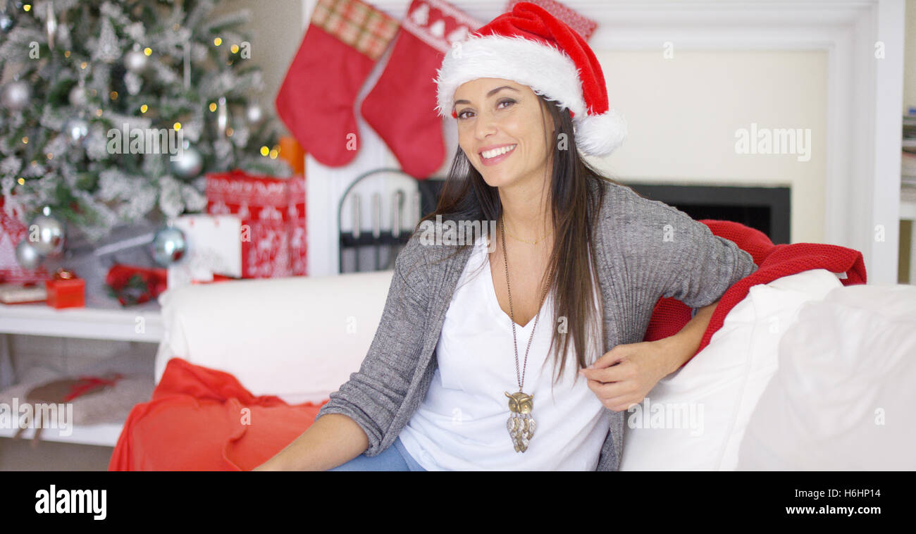 Happy friendly gorgeous female hi-res stock photography and images - Alamy