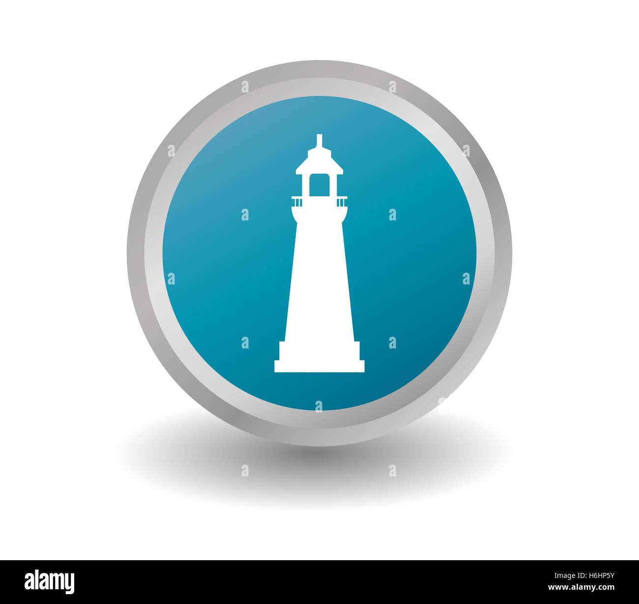 Lighthouse icon Cut Out Stock Images & Pictures - Alamy