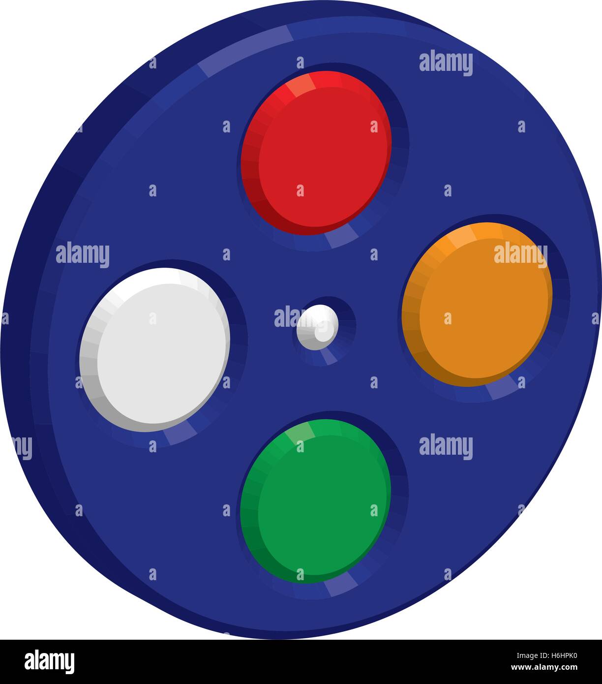 Image film reel 3d Stock Vector Images - Alamy