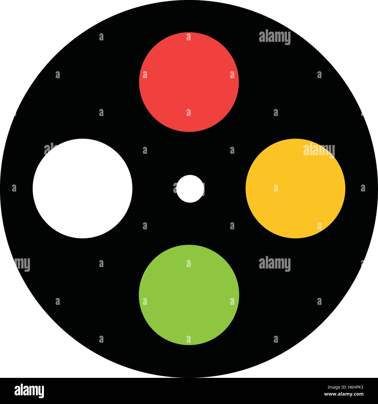 Film Reel Design Concept Stock Vector Image & Art - Alamy