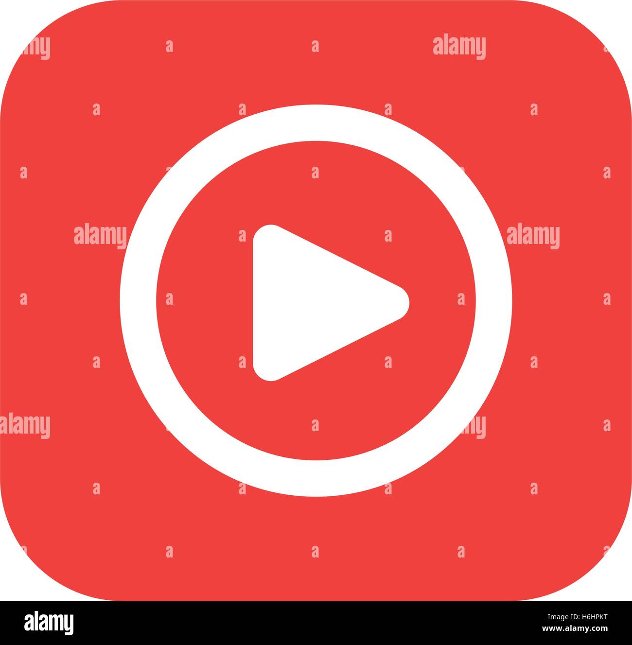Play Icon Design Stock Vector Image & Art - Alamy