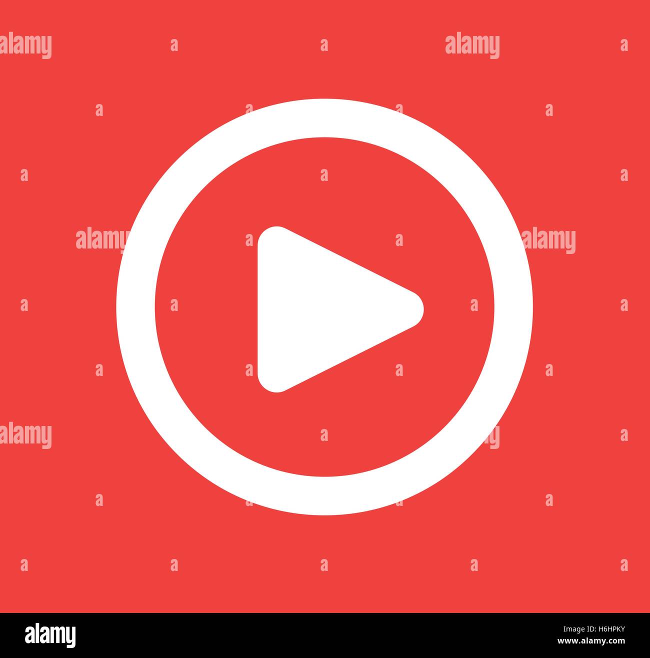 Play Icon Design Stock Vector Image & Art - Alamy