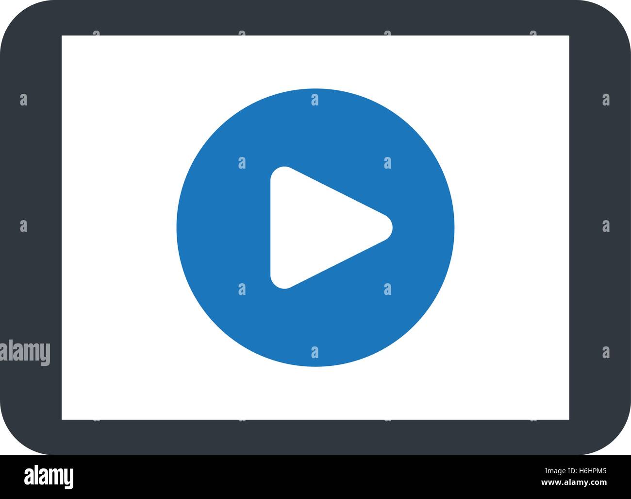 Device Play Icon Design Stock Vector Image & Art - Alamy