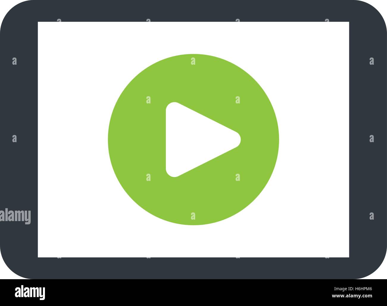 Device Play Icon Design Stock Vector Image & Art - Alamy