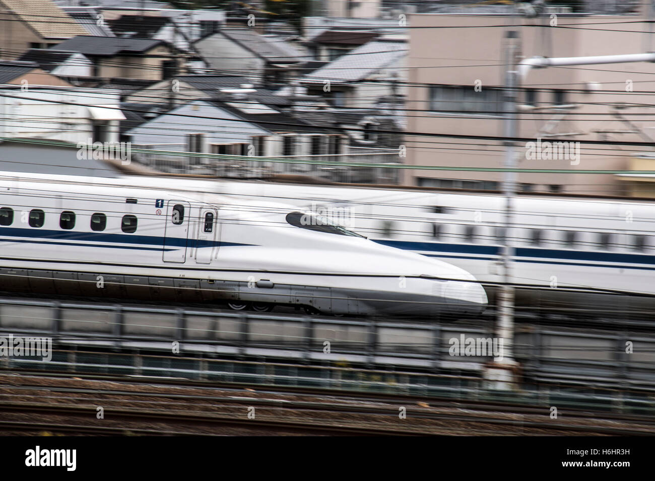 Japan railways shinkansen super express hi-res stock photography and ...