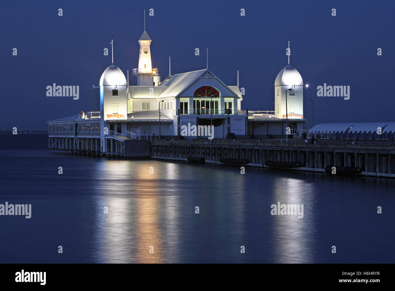 Cunningham Pier in Geelong. Victoria, Australia Stock Photo - Alamy