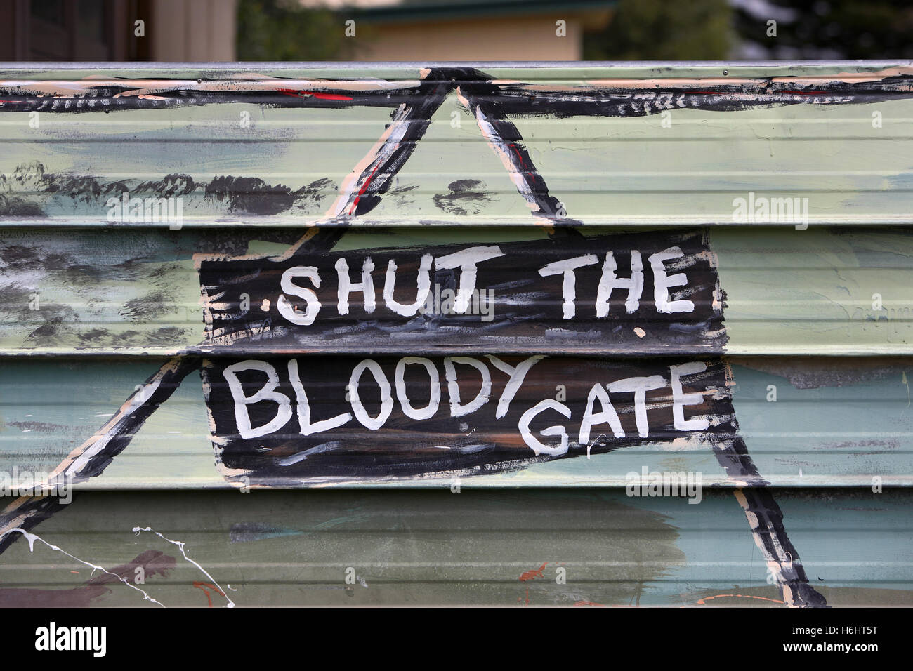 Farm gate australia hi-res stock photography and images - Alamy