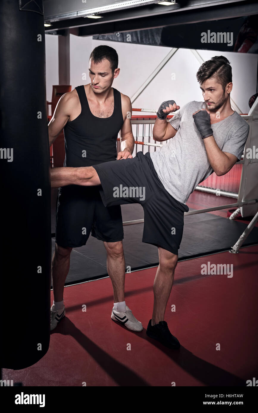 Kick box man hi-res stock photography and images - Alamy