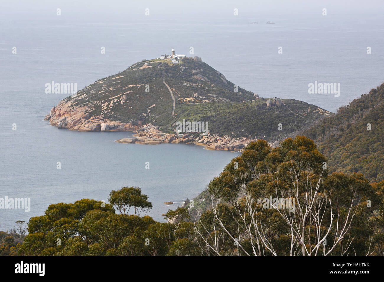 Wilsons Promontory Lighthouse in Victoria, on the southern tip of ...