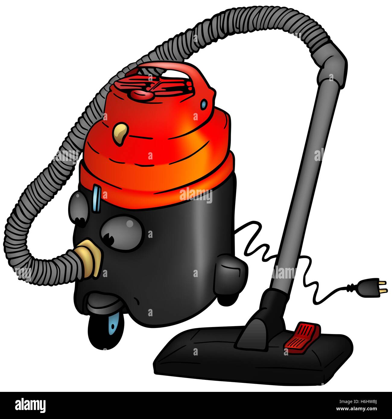 Cleaner cartoon hi-res stock photography and images - Alamy