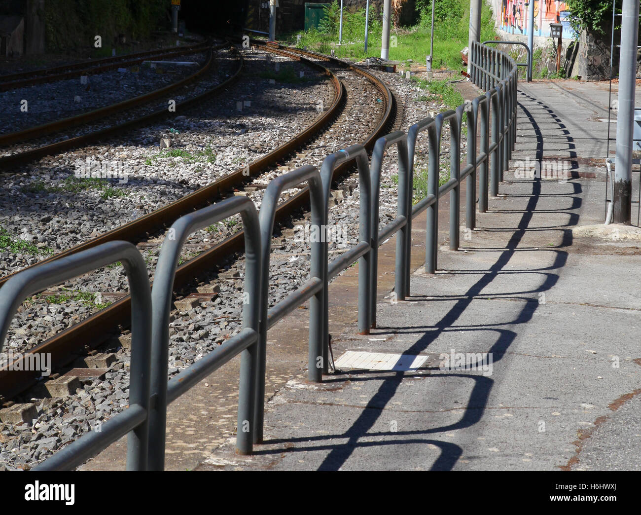 Railroad Platform Railing