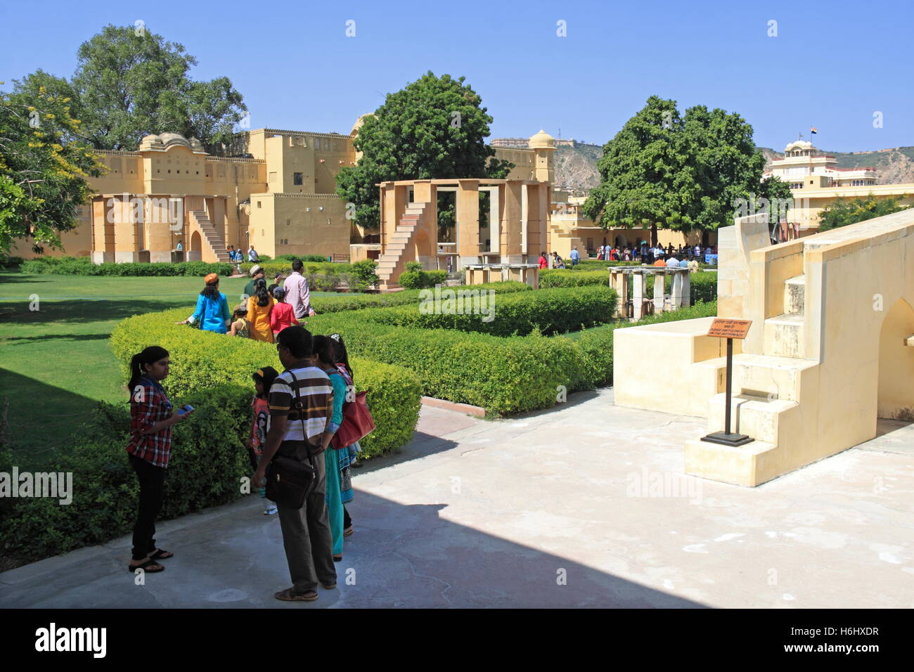 Ram Yantra, Jantar Mantar astronomical observatory, Jaipur, Rajasthan ...
