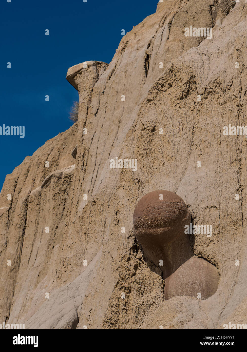Cannonball concretions, North Unit, Theodore Roosevelt National Park ...