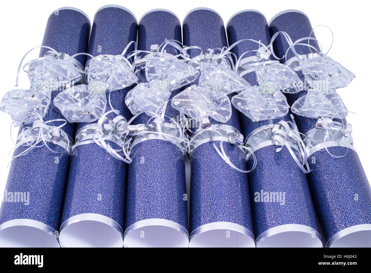 A studio shot of traditional Crackers or otherwise known as Bon Bons ...