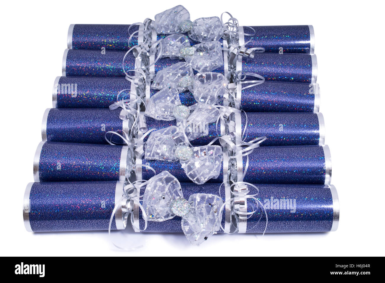 Ribbons and crackers festive hi-res stock photography and images - Alamy