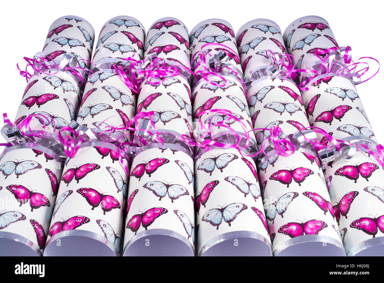 Ribbons and crackers festive hi-res stock photography and images - Alamy