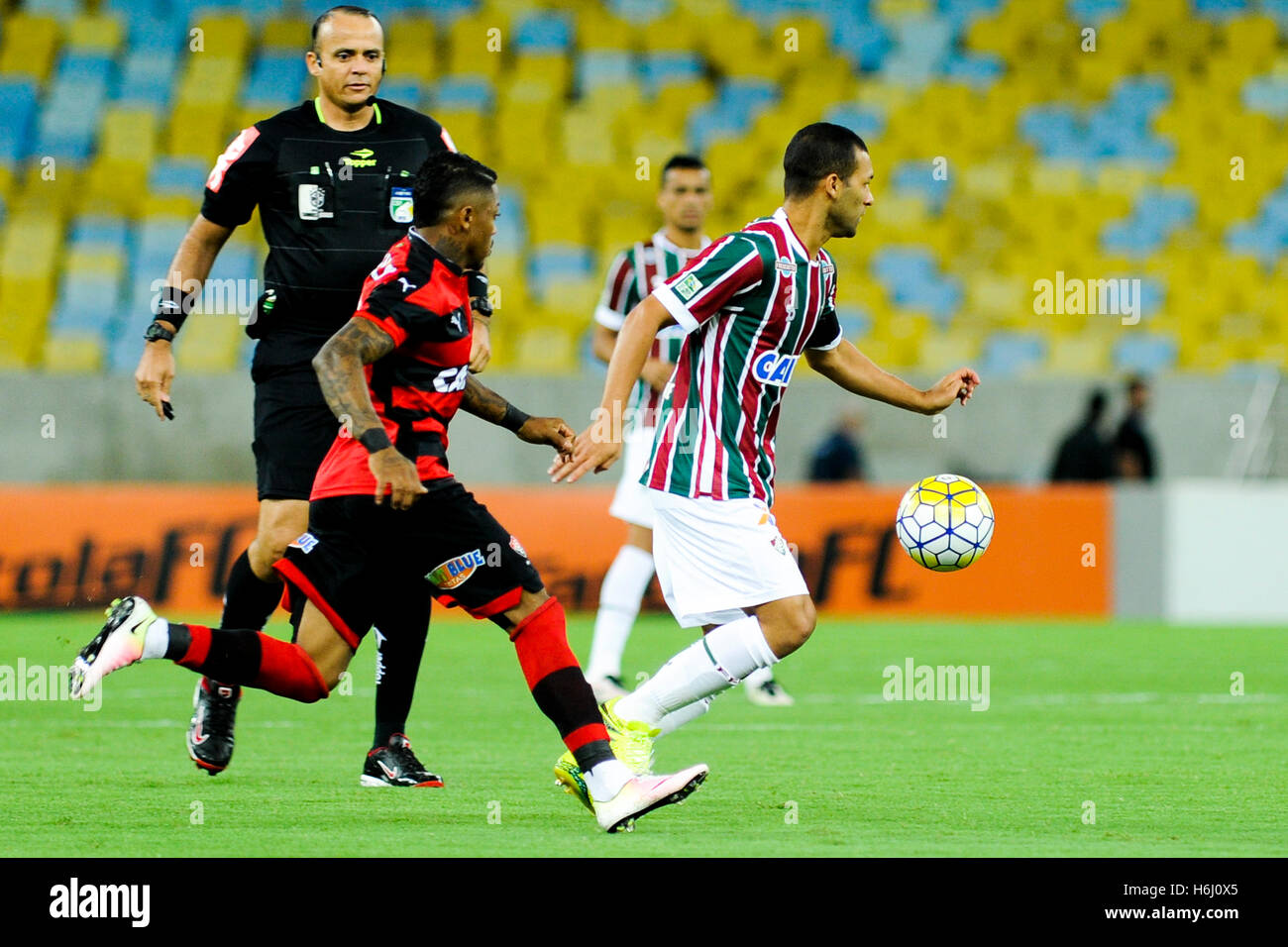 Rio De Janeiro, Brazil. 28th Oct, 2016. Pierre during Fluminense X ...