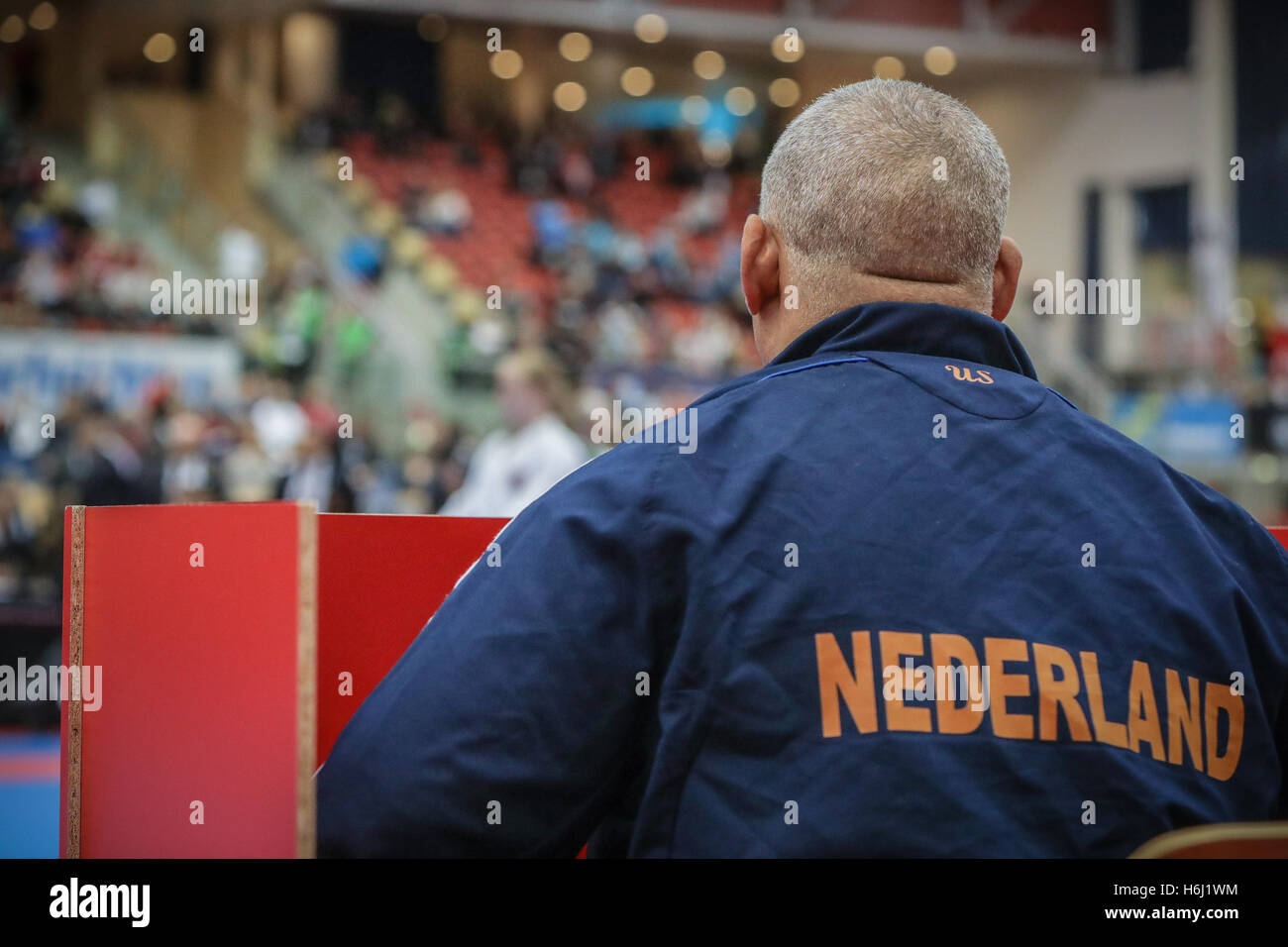 Linz, Austria. 28, October, 2016. Female Team Kumite World Championship ...
