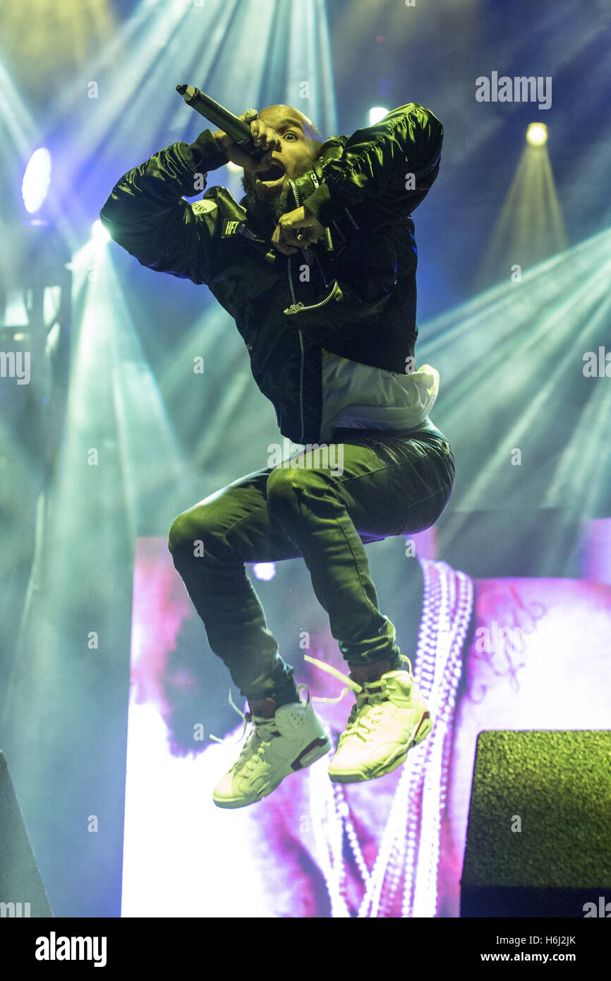 New Orleans, Louisiana, USA. 28th Oct, 2016. Rapper TORY LANEZ (DAYSTAR ...