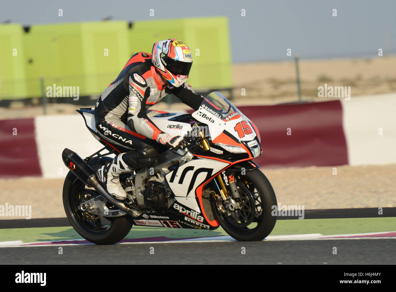 Losail Circuit Doha, Qatar. 29th October 2016. Alex de Angelis who ...