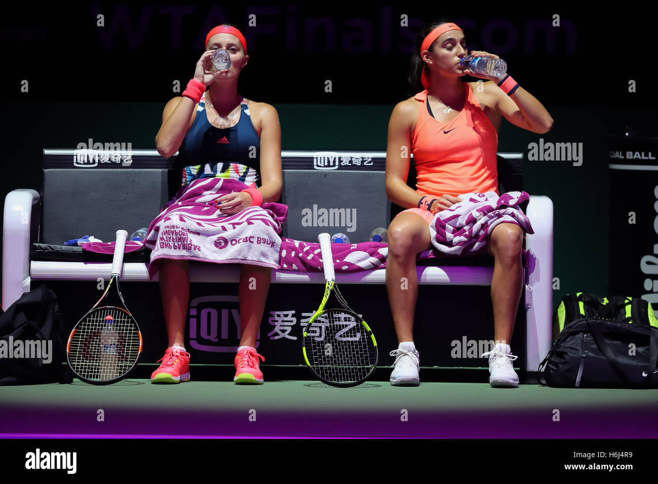 Singapore indoor stadium, Singapore. 29th October, 2016. BNP Paribas ...