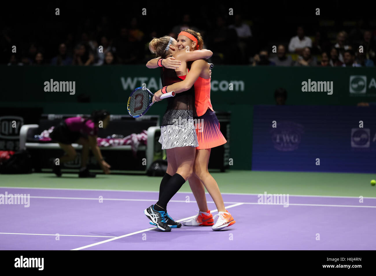 Singapore indoor stadium, Singapore. 29th October, 2016. BNP Paribas ...