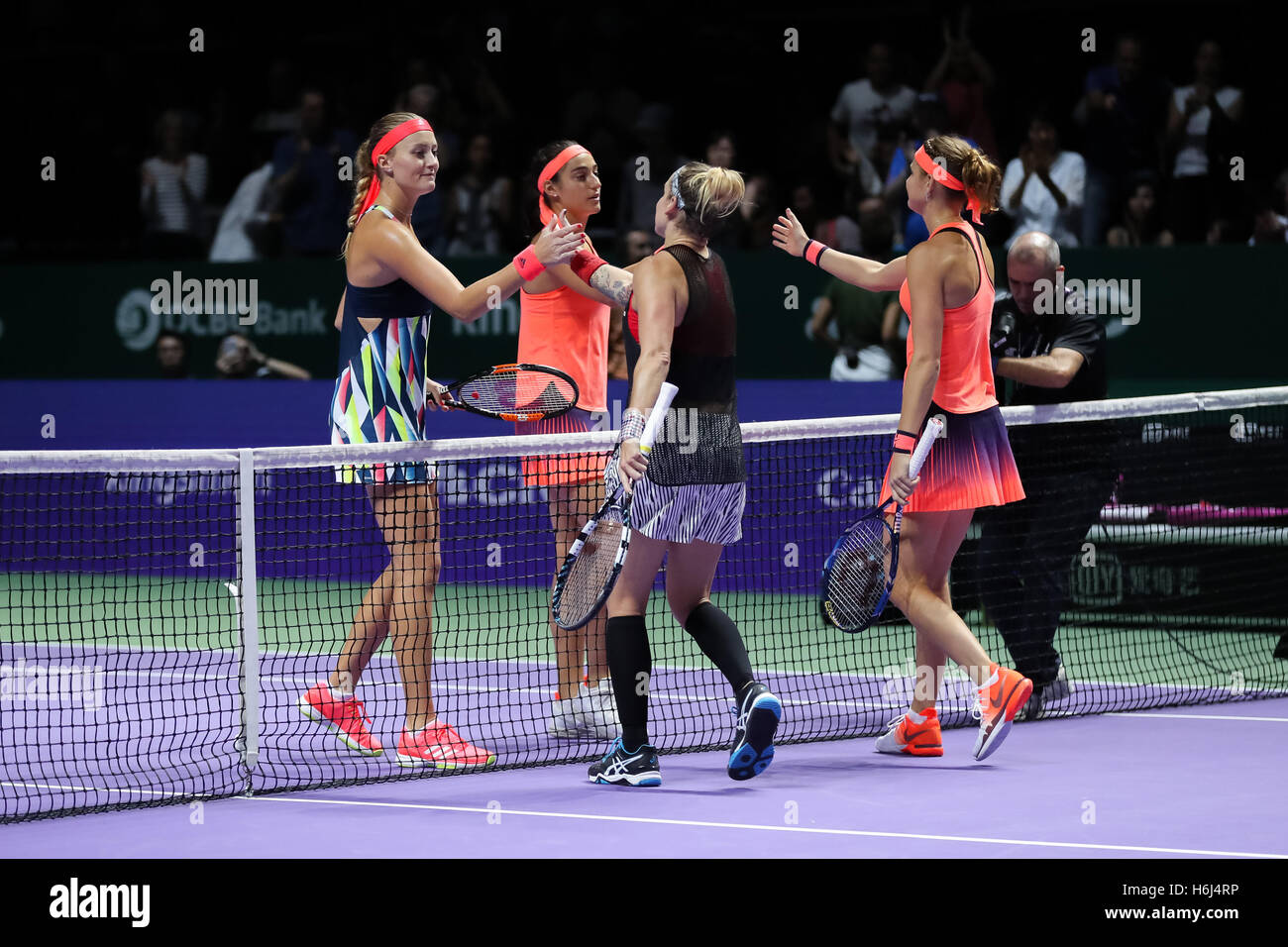Singapore indoor stadium, Singapore. 29th October, 2016. BNP Paribas ...