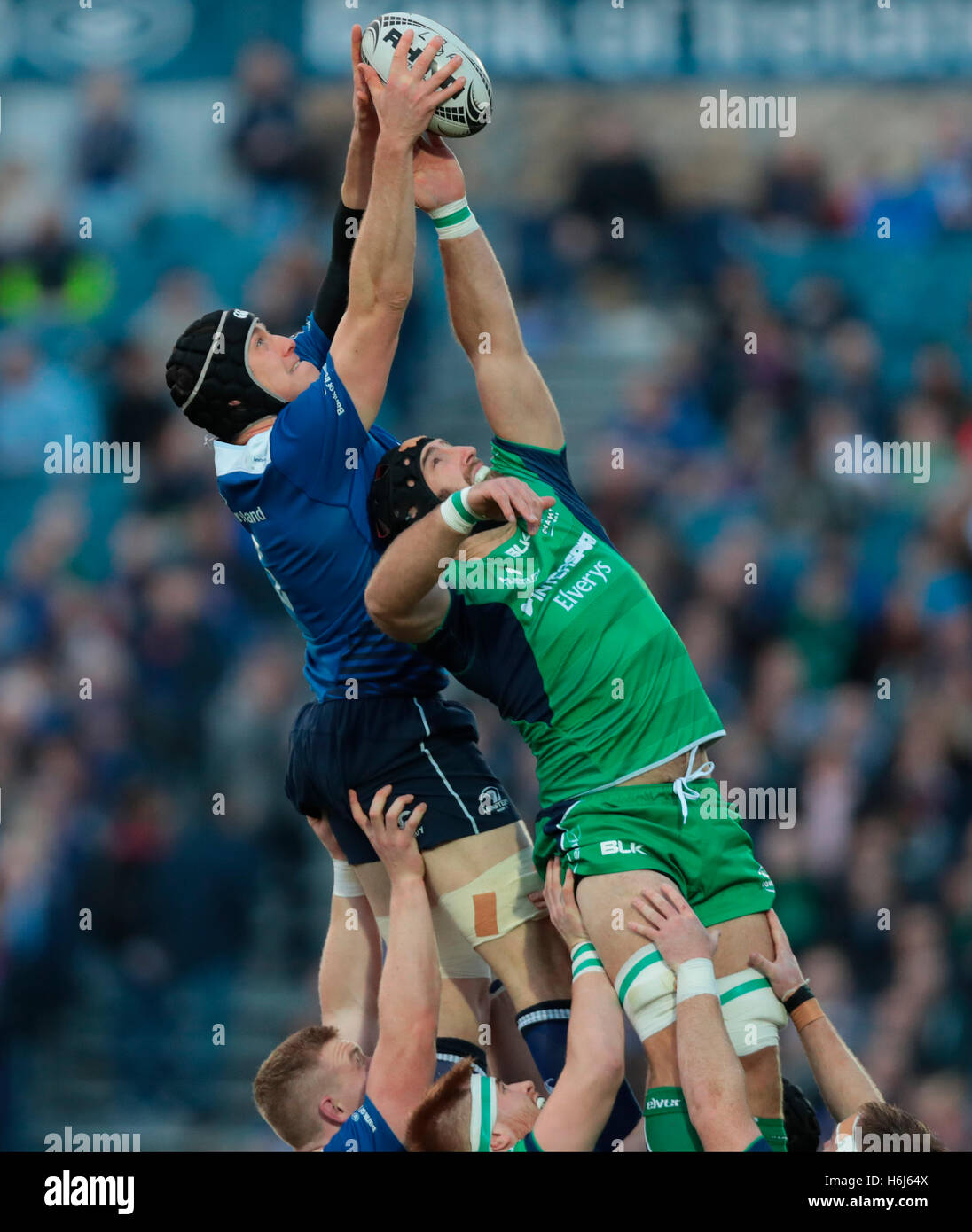 RDS Arena, Dublin, Ireland. 29th Oct, 2016. Guinness Pro12 Rugby ...