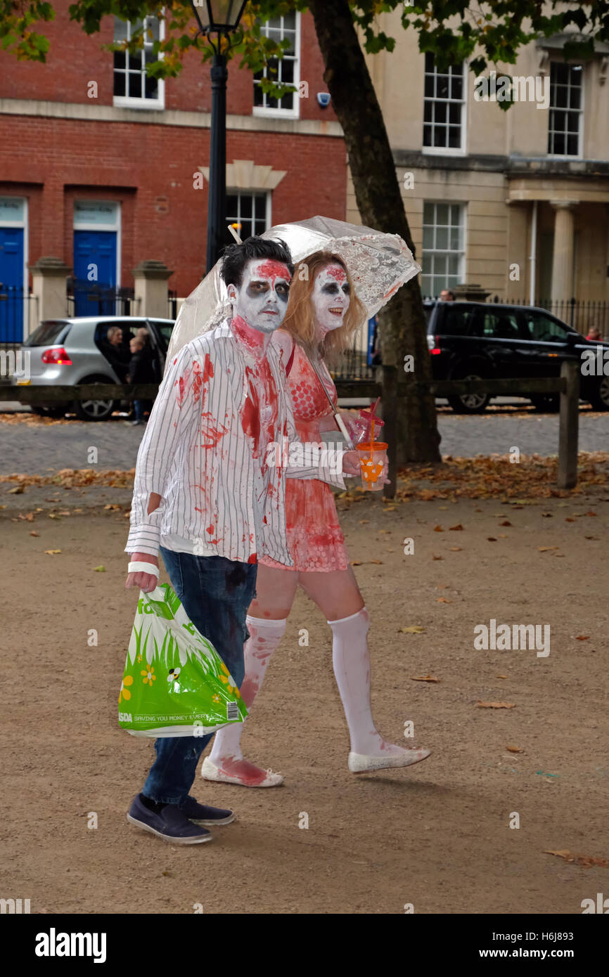Bristol zombie walk hi-res stock photography and images - Alamy