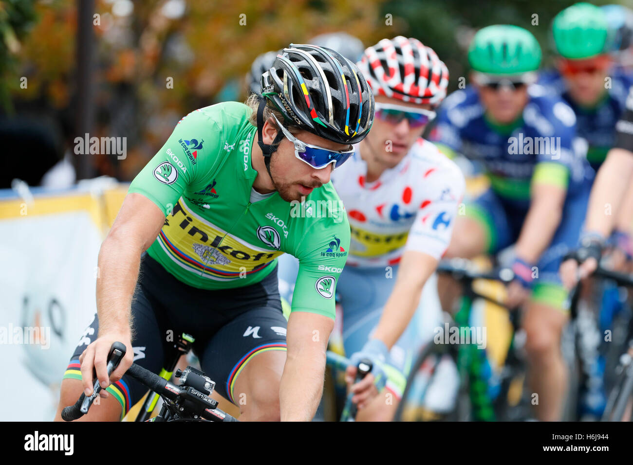 Saitama, Japan. 29th Oct, 2016. Peter Sagan (Tinkoff) Cycling : Point ...