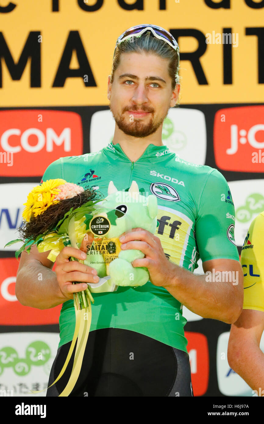 Saitama, Japan. 29th Oct, 2016. Peter Sagan (Tinkoff) Cycling : Award ...