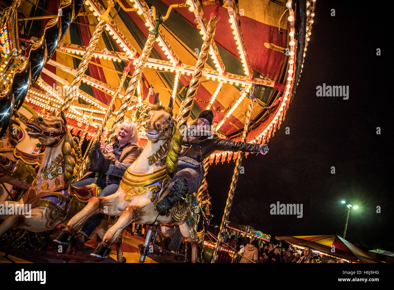 York, UK. 29th October, 2016. North Yorkshire’s biggest fireworks party ...