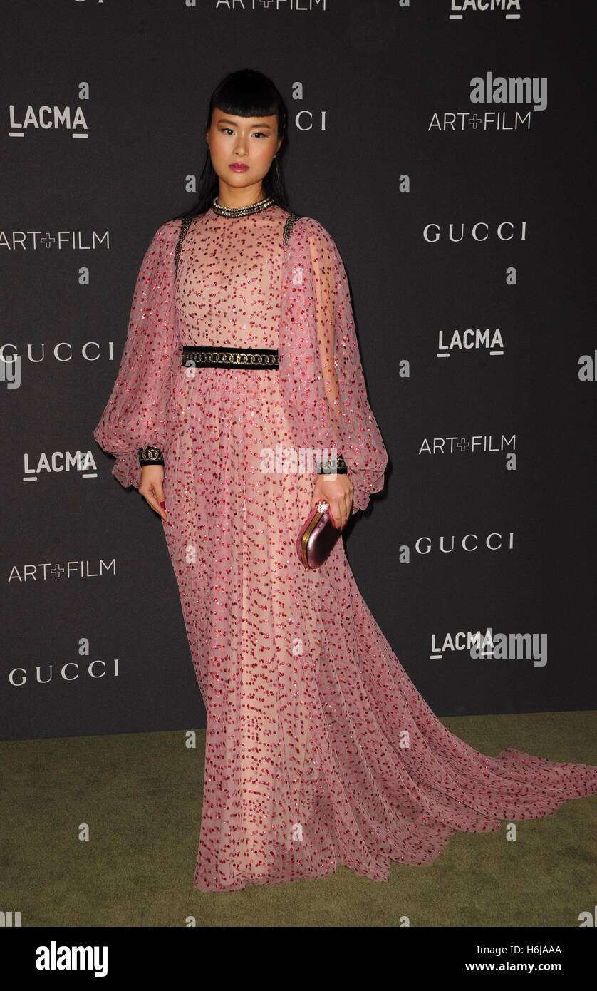 Los Angeles, CA, USA. 29th Oct, 2016. Asia Chow at arrivals for 2016 ...