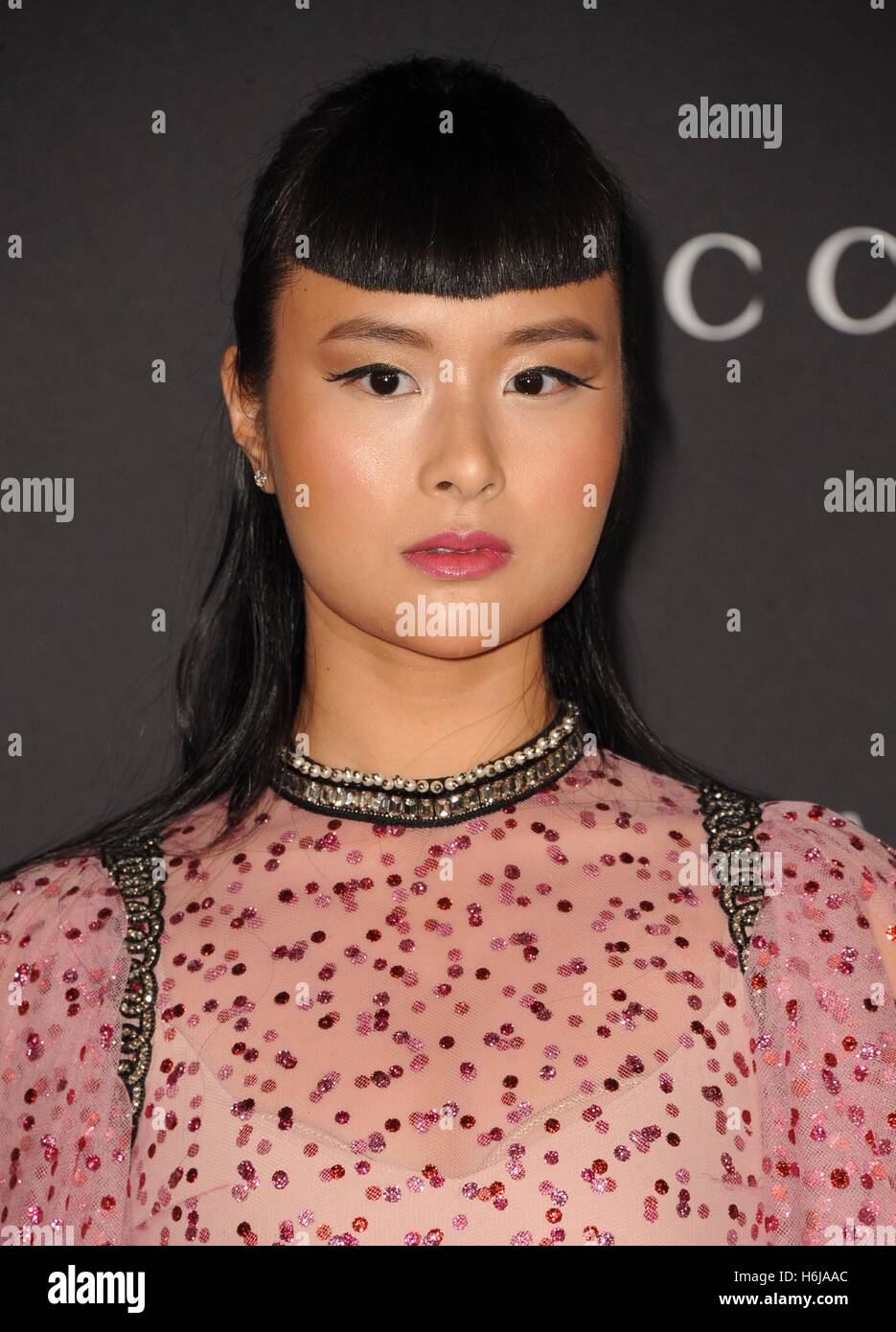 Los Angeles, CA, USA. 29th Oct, 2016. Asia Chow at arrivals for 2016 ...