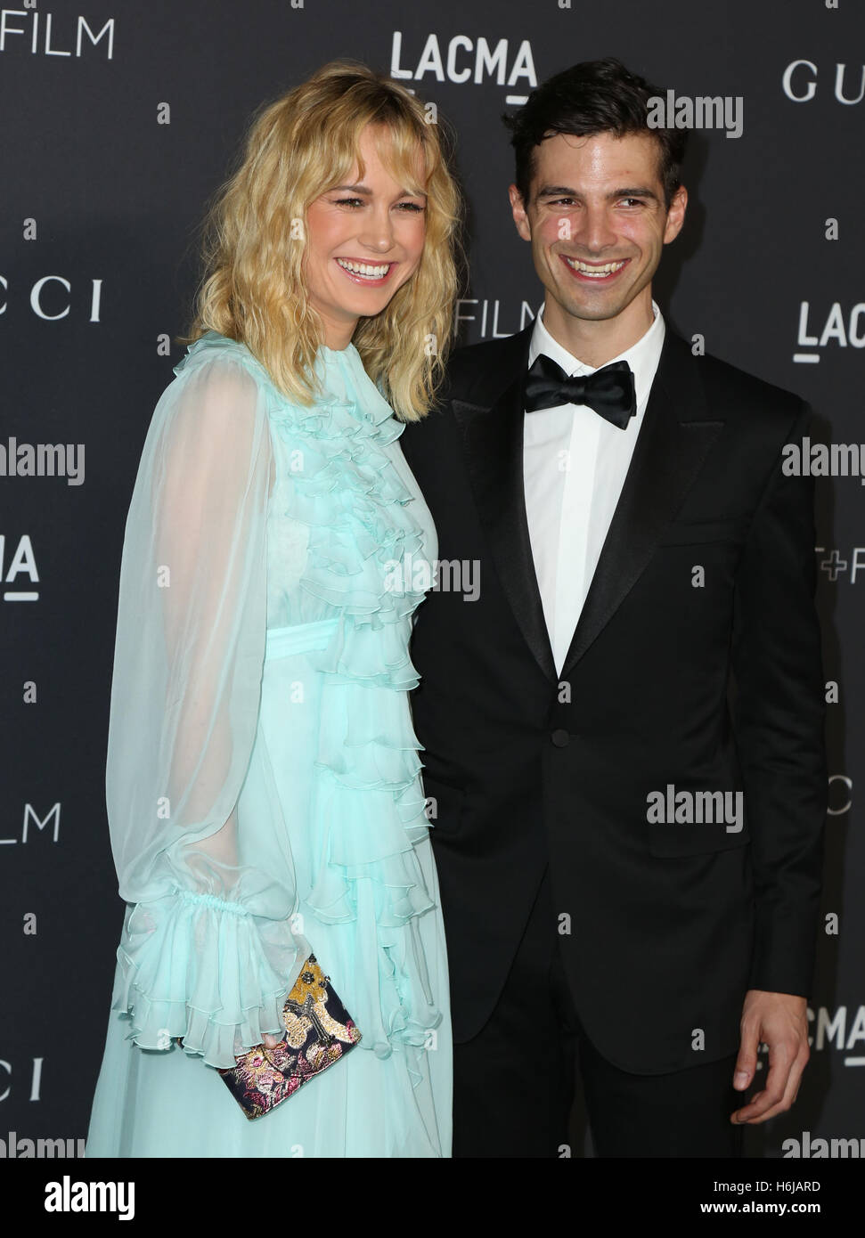 Los Angeles, Ca, USA. 29th Oct, 2016. Brie Larson, Alex Greenwald ...