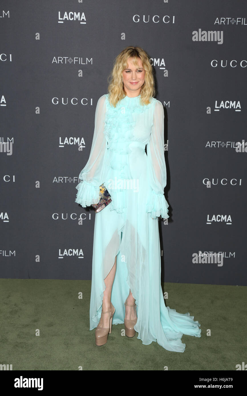 Los Angeles, Ca, USA. 29th Oct, 2016. Brie Larson attends the 2016 ...