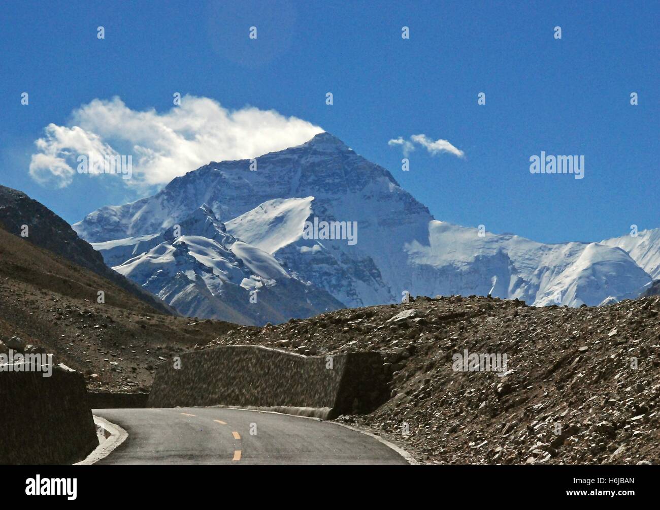 Mt qomolangma hi-res stock photography and images - Alamy
