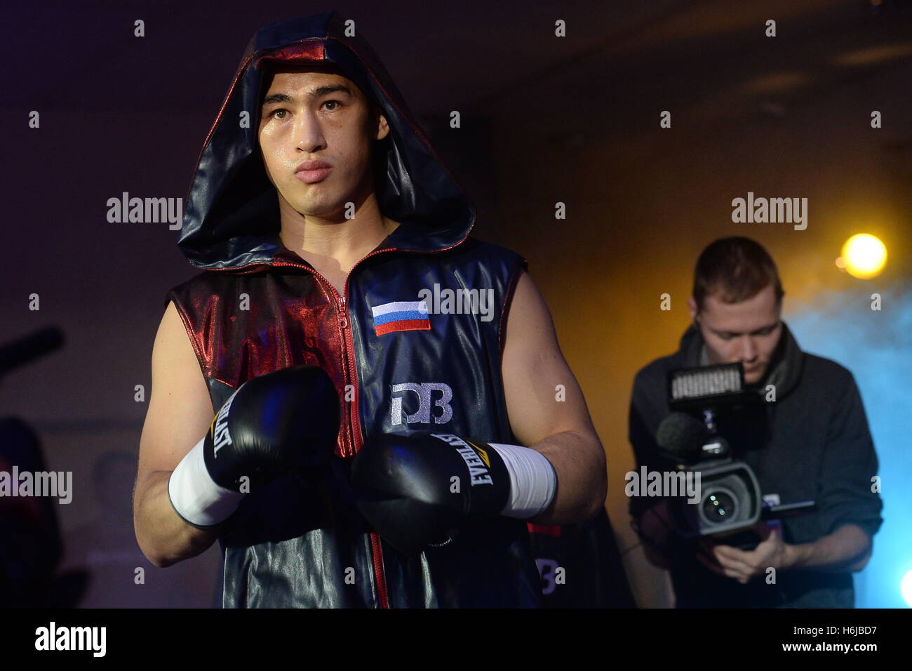 Yekaterinburg, Russia. 29th Oct, 2016. Russian boxer Dmitry Bivol Stock ...
