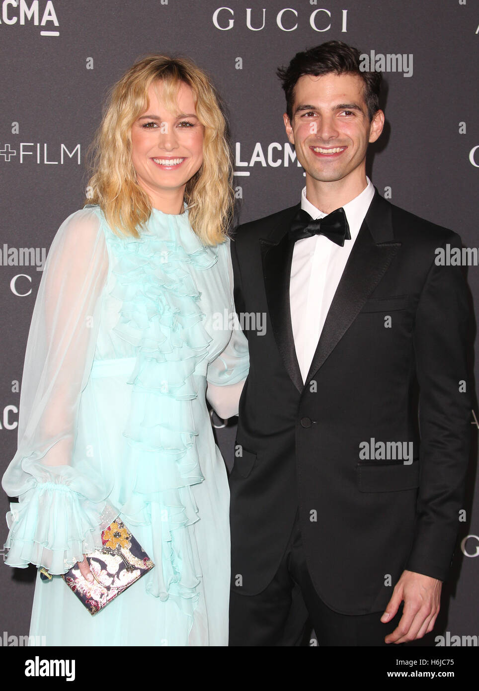 Los Angeles, CA, USA. 29th Oct, 2016. Brie Larson, Alex Greenwald at ...