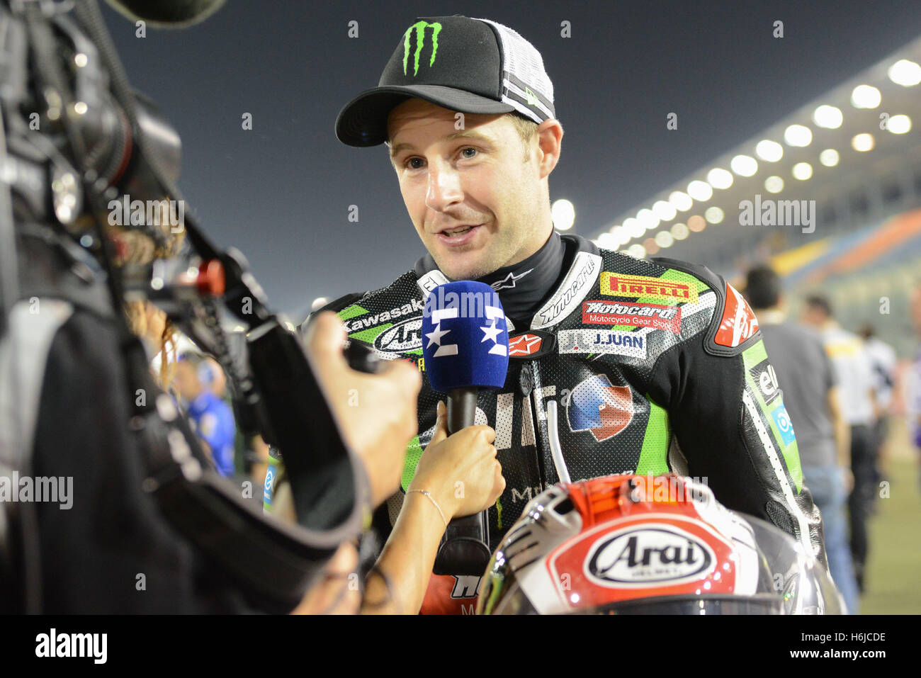 Losail Circuit Doha, Qatar. 29th October 2016. Jonathan Rae who rides ...