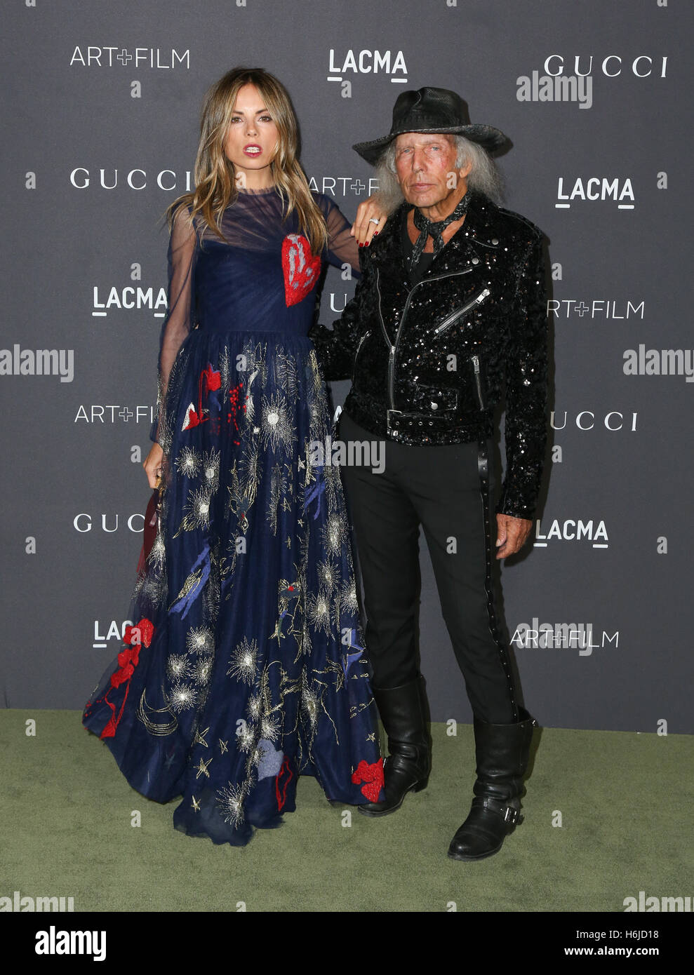 LOS ANGELES, CA - OCTOBER 29: James Goldstein, Erica Pelosini attends ...