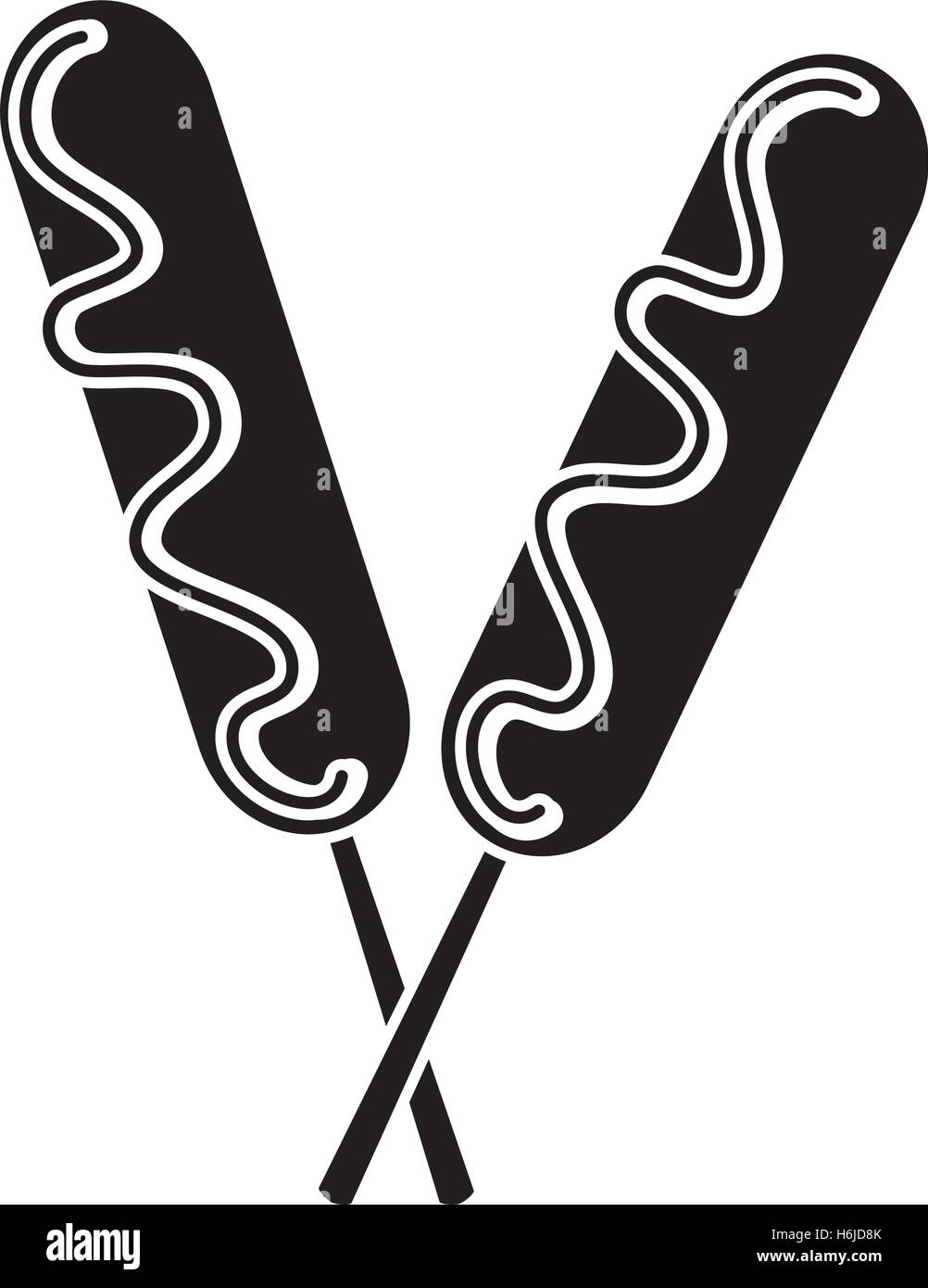 Carnival corn Stock Vector Images - Alamy