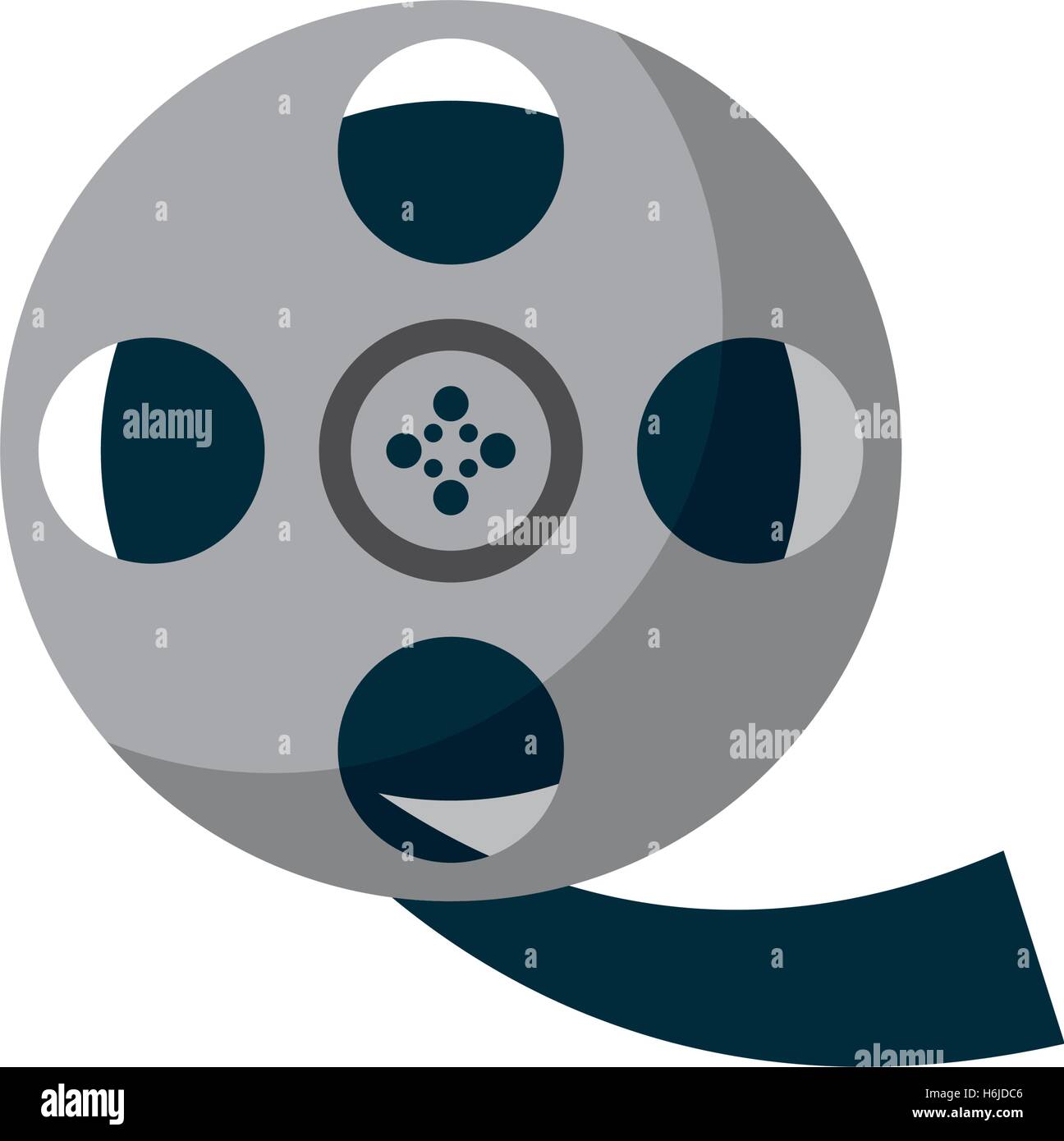 Isolated cinema film reel design Stock Vector Image & Art - Alamy