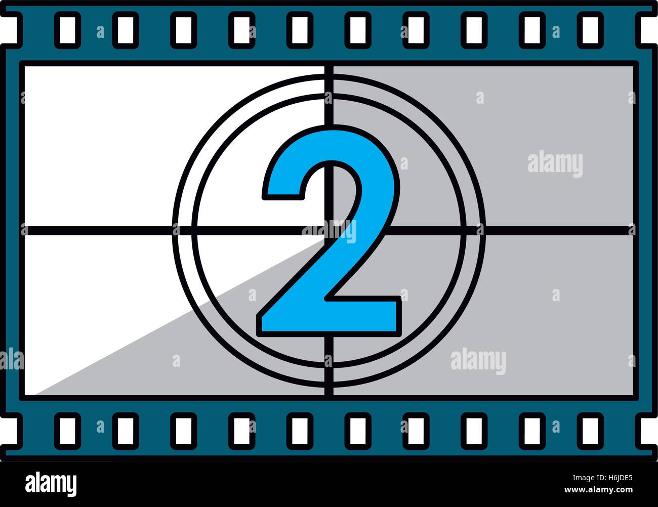 Isolated cinema film strip design Stock Vector Image & Art - Alamy