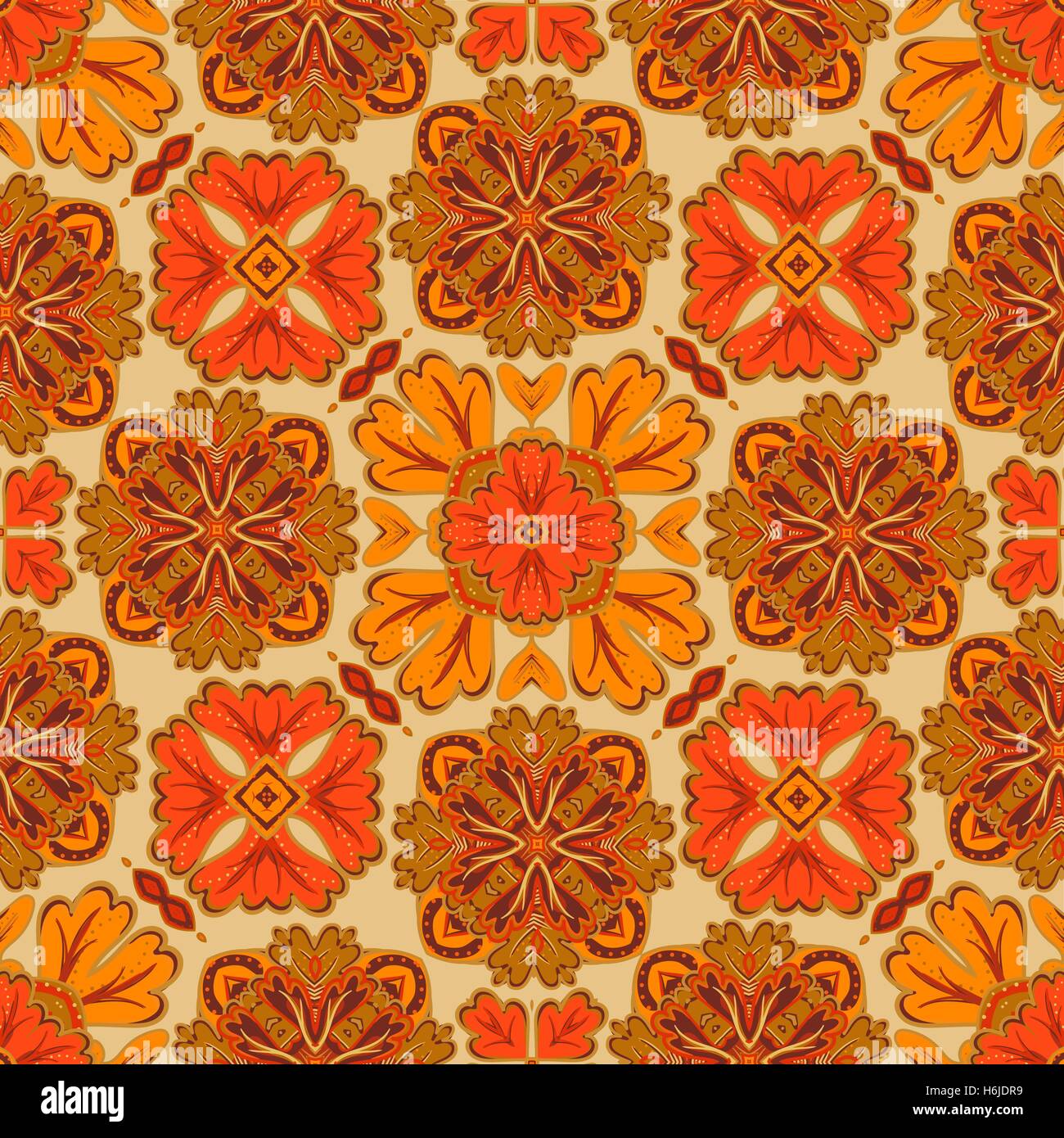 Seamless Vintage pattern Stock Vector Image & Art - Alamy