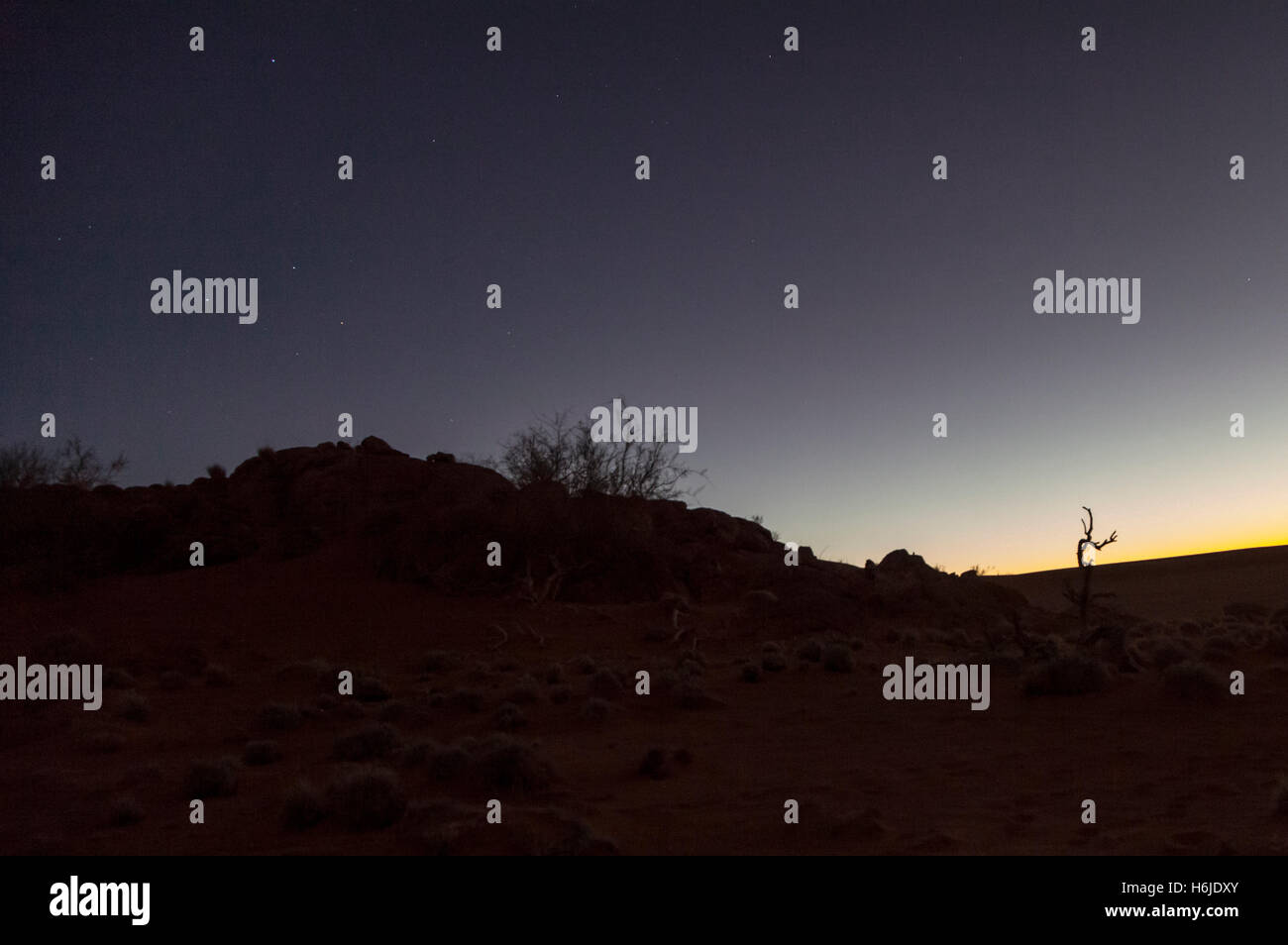 Sunset in the Namib Desert near Sossusvlei, Namibia Stock Photo - Alamy