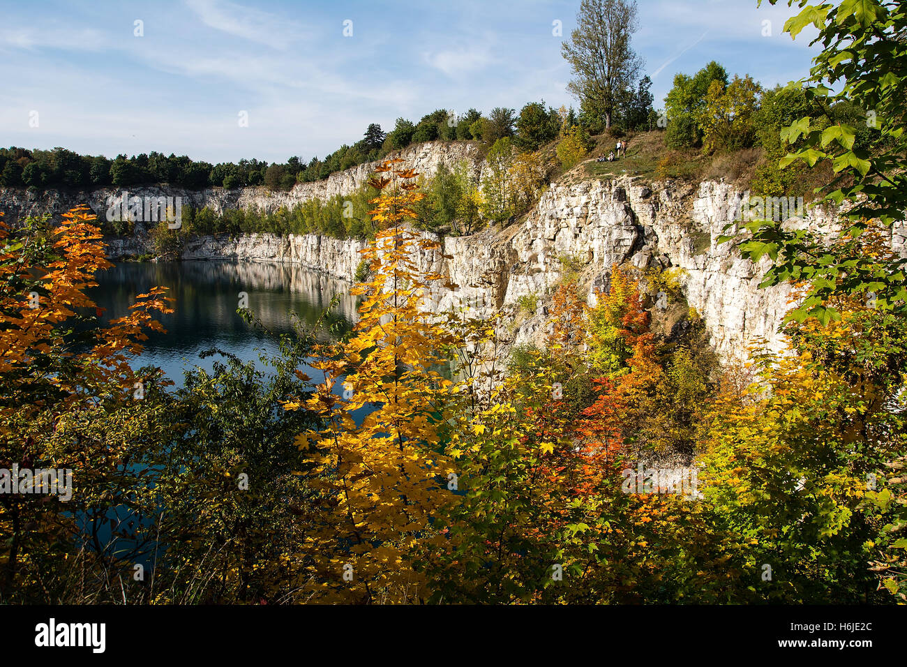 Quarry in Zakrzowek (Krakow, Poland Stock Photo - Alamy
