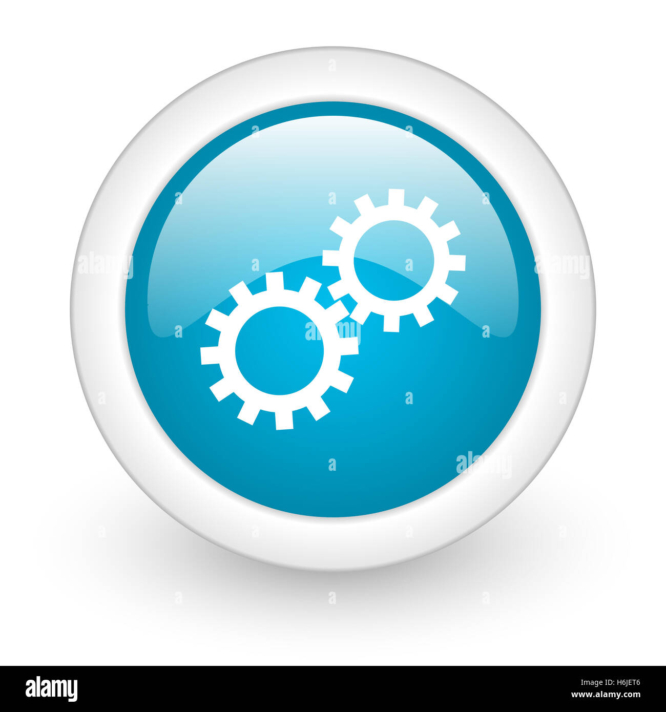Rounded gears hi-res stock photography and images - Alamy